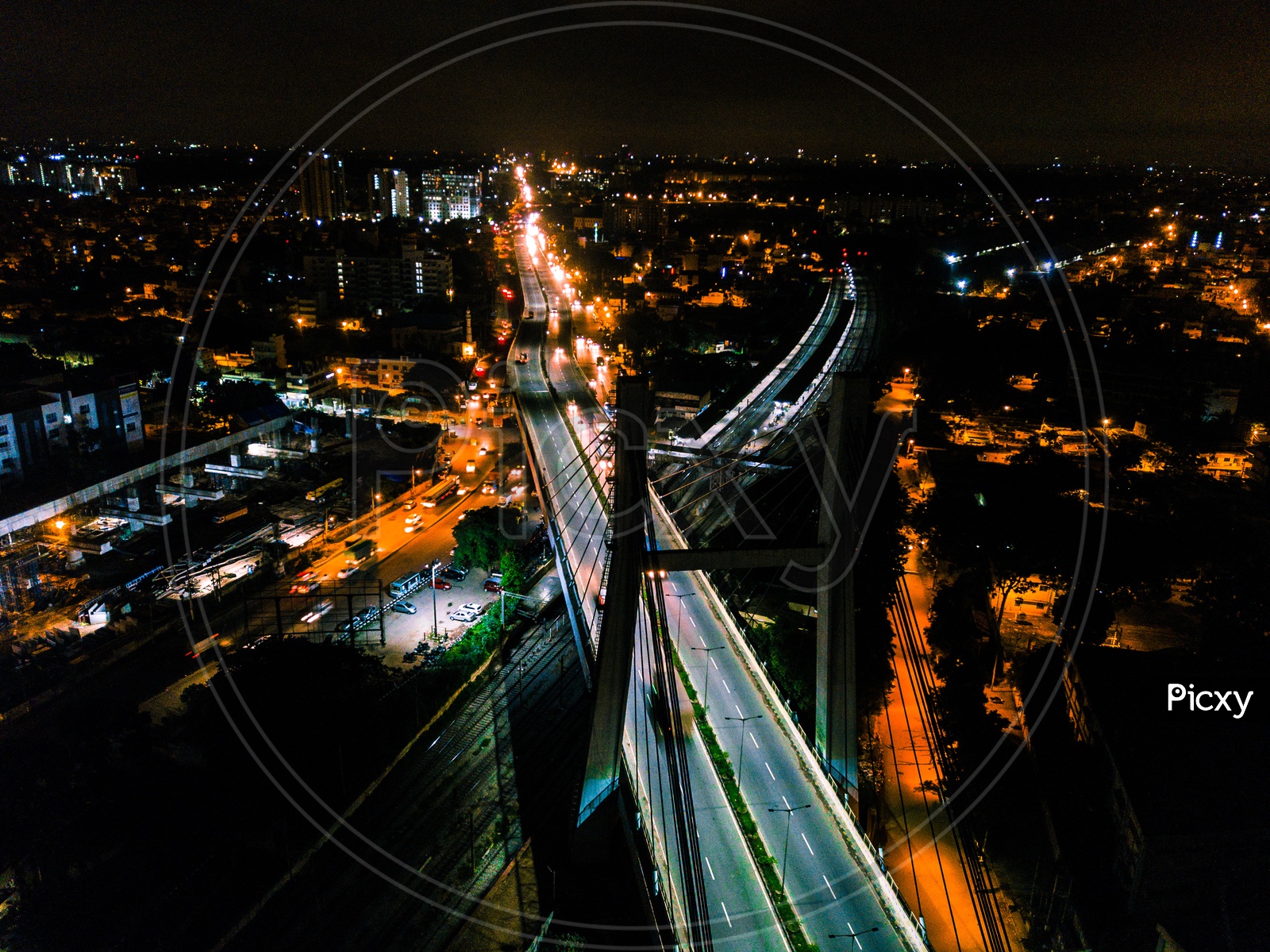 Image of K.R Puram Hanging Bridge-HP400540-Picxy