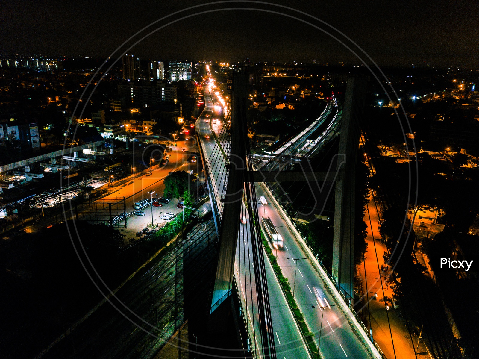 Image of K.R Puram Hanging Bridge-TP373510-Picxy