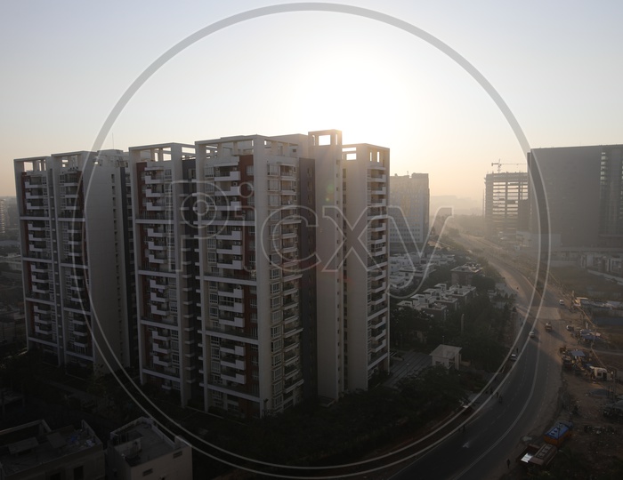 Image of High rise Apartments in Delhi-YT701810-Picxy
