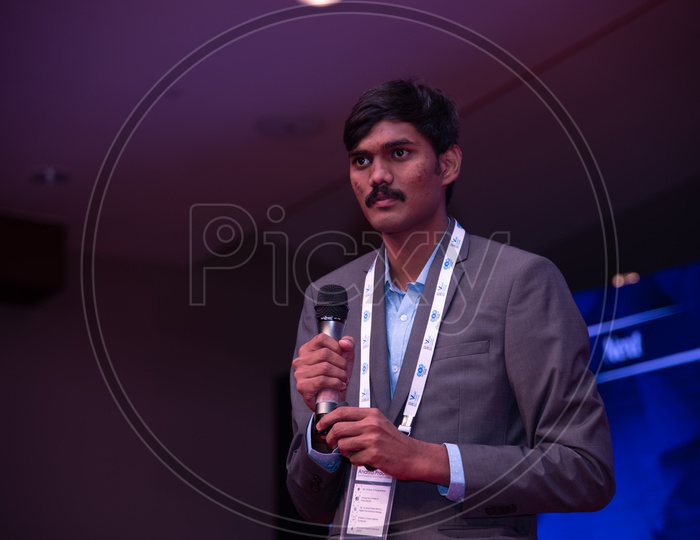 Image of Drone Raja of Fopple Technologies at Vizag Fintech Festival ...