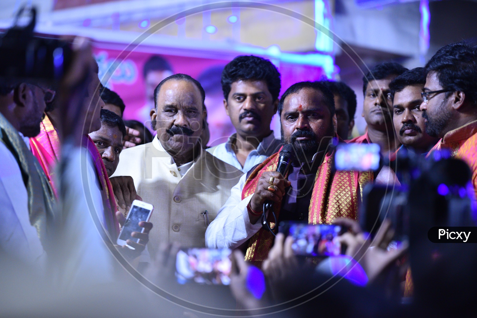 Image of Anjan Kumar Yadav, Former Lok Sabha MP and Nayini Narsimha ...