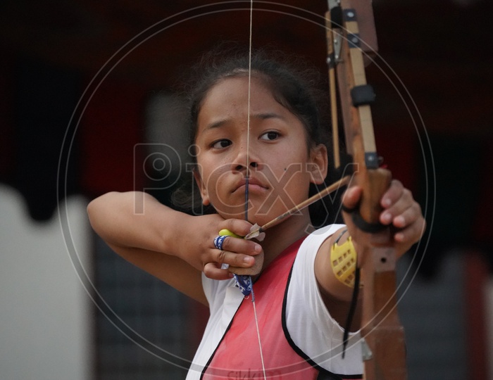 Image of National Junior Archery Championship in Vijayawada-EE351397-Picxy