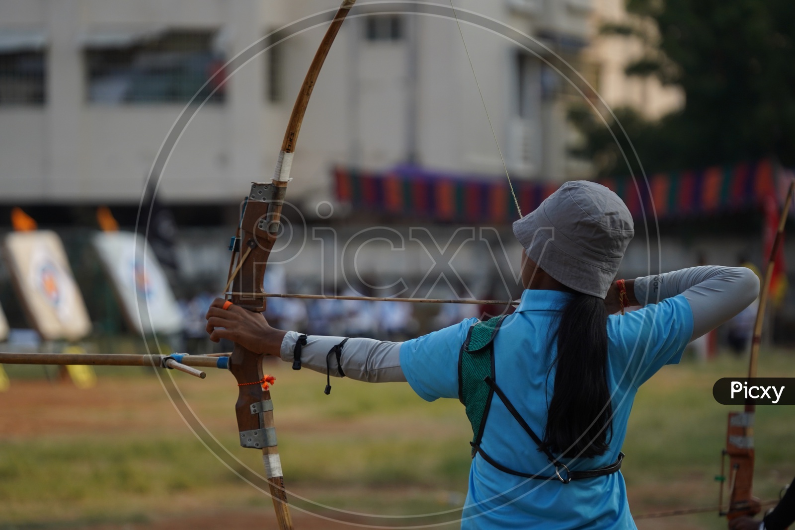 Image of National Junior Archery Championship in Vijayawada-YS759641-Picxy