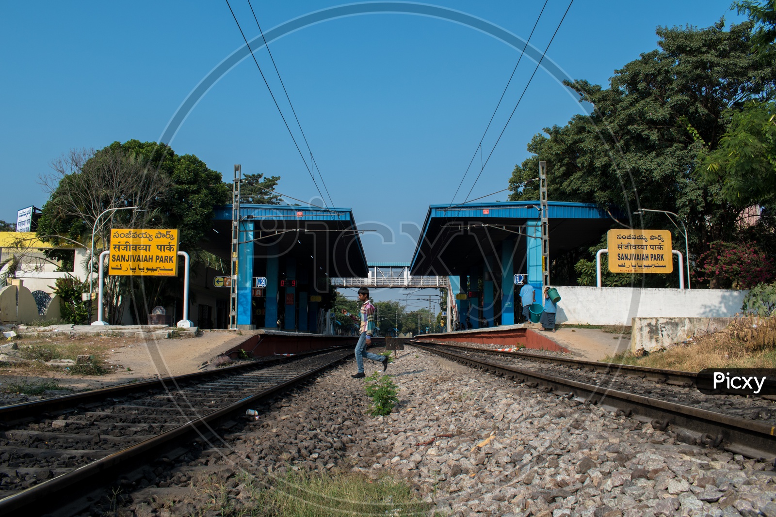 Image of SANJEEVAIAH PARK MMTS STATION, HYDERABAD-LJ576365-Picxy