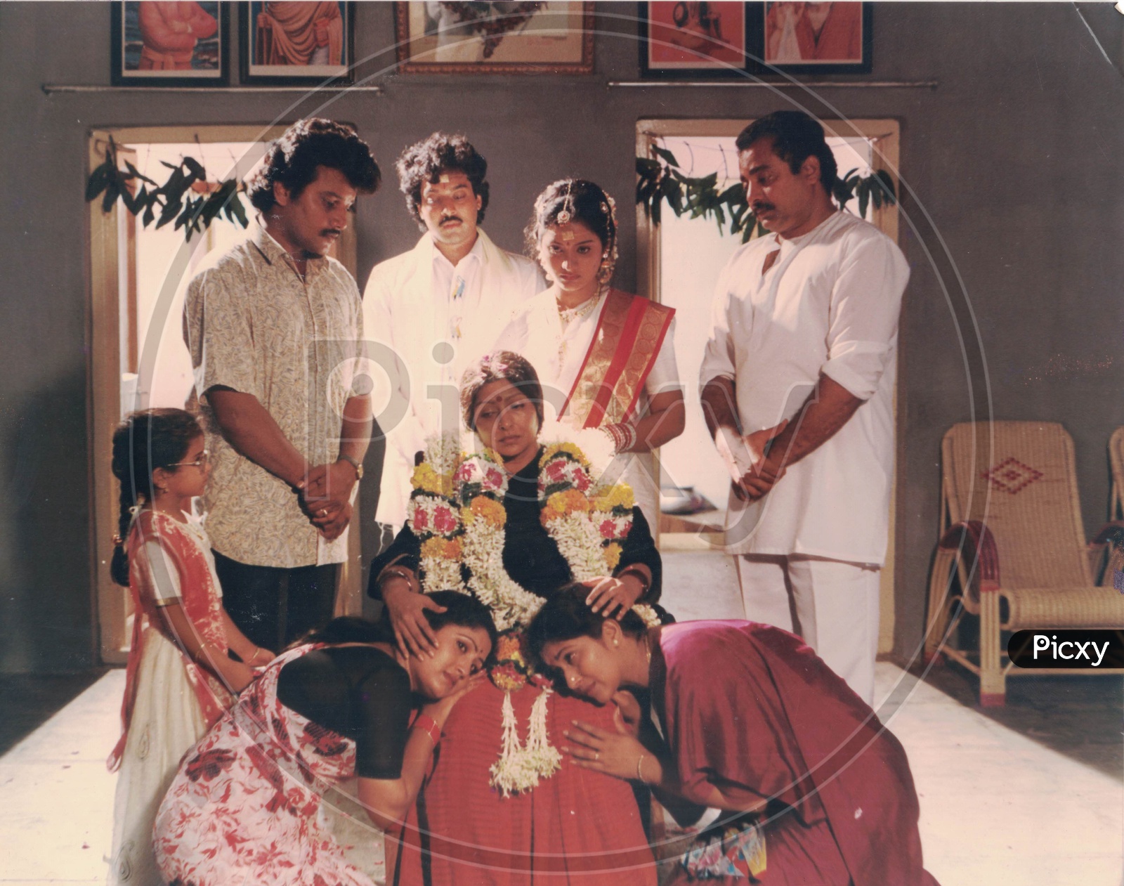 Image of Sharada Actress Movie Stills From Amma Rajeenama Telugu Movie ...