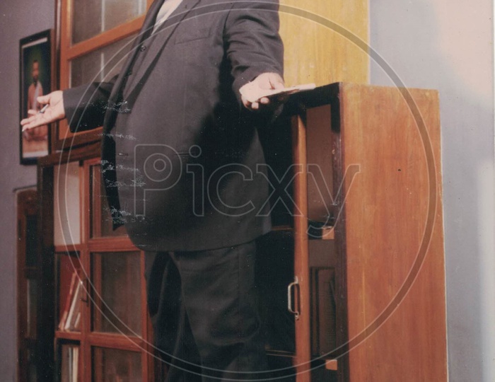 Image of Telugu Film Comedian Babu Mohan Movie Stills from Amma ...