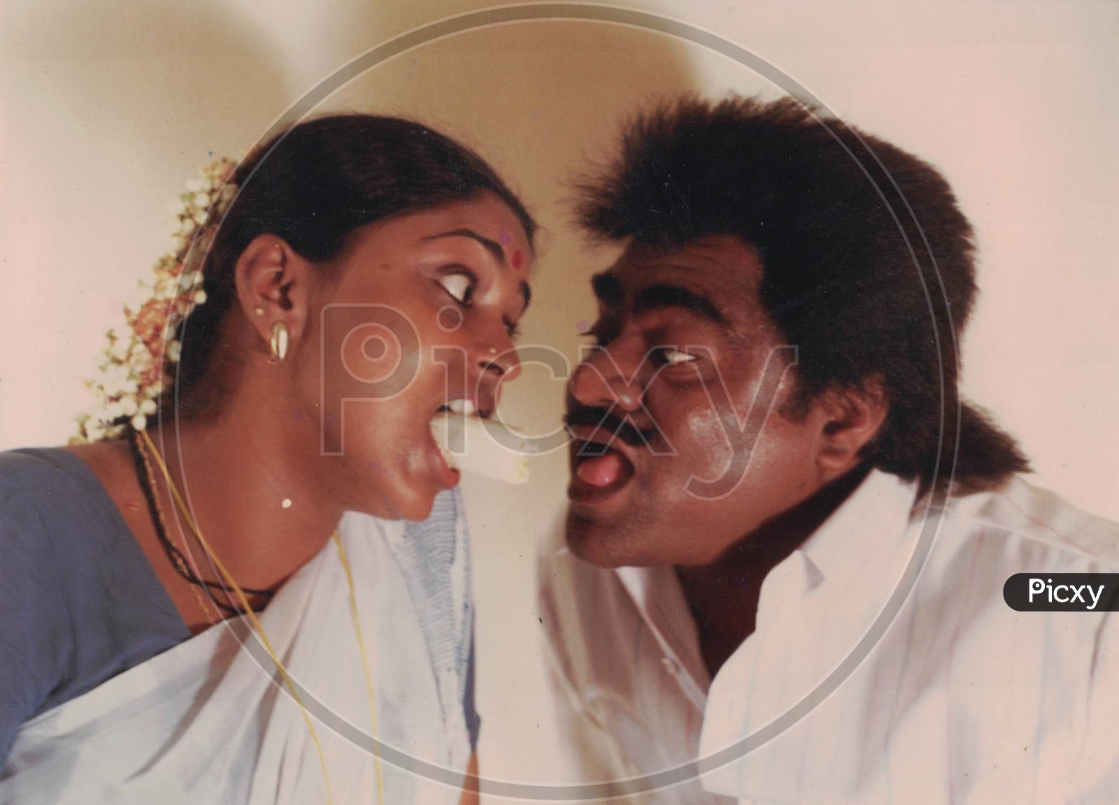 Image of Babumohan And Pakija Movie stills From Amma Rajinama Telugu ...