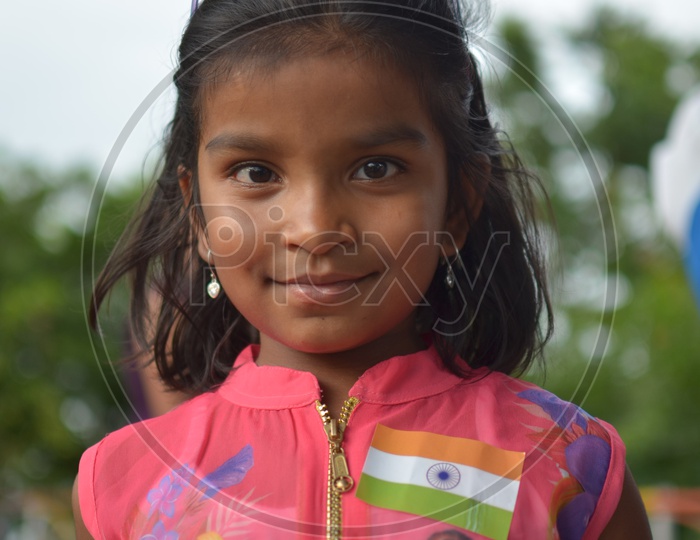 Image of Girl child smiling face / Indian Children Smiling Faces ...