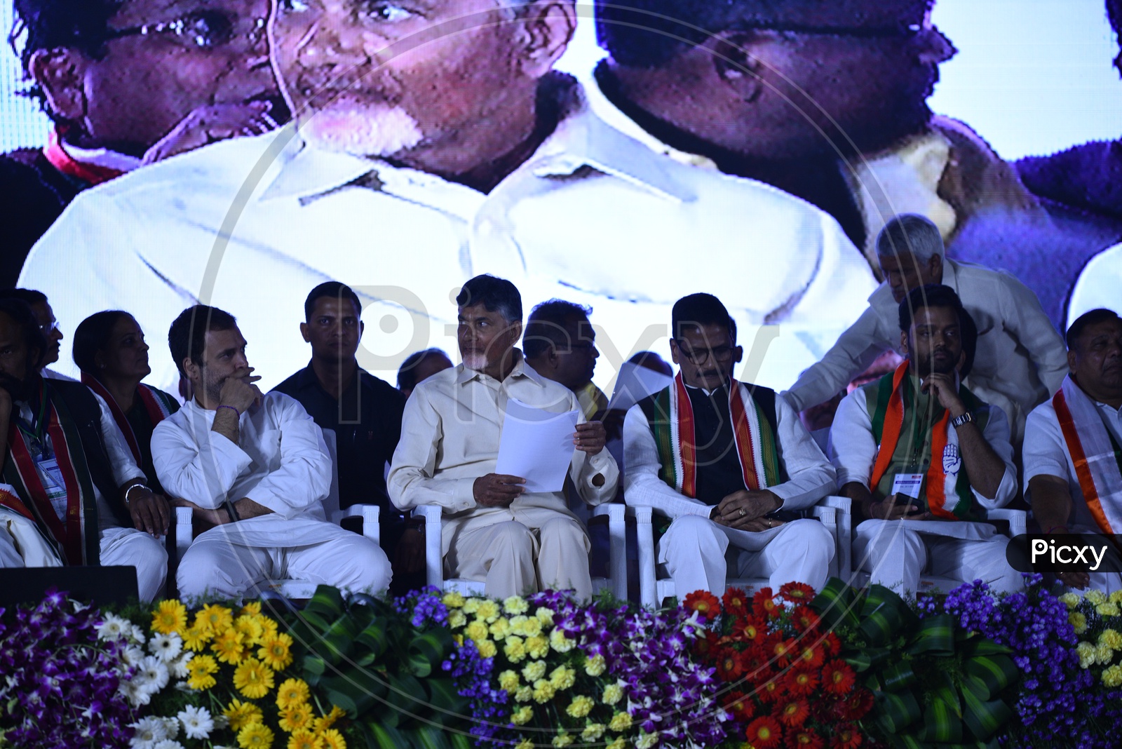 Image of Rahul gandhi, Kodanda ram, Uttam Kumar, N Chandra Babu Naidu ... Image of Rahul gandhi, Kodanda ram, Uttam Kumar, N Chandra Babu Naidu ...