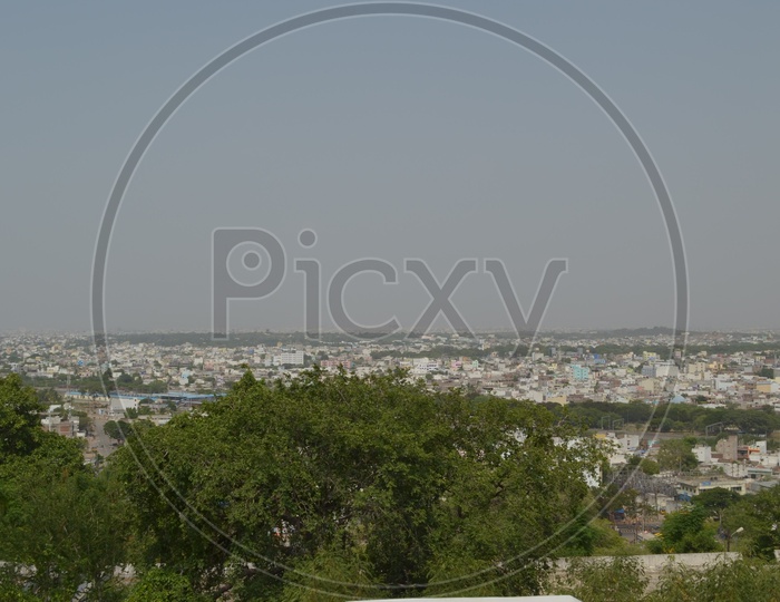 Image of City Scape Views From Taj Falaknuma Palace-XE223773-Picxy