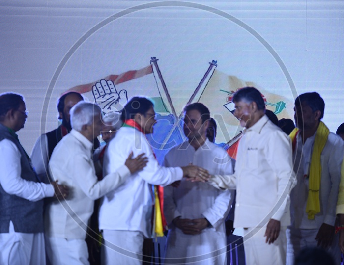 Image of Rahul Gandhi, Kodanda ram, Uttam Kumar, N Chandra Babu Naidu ... Image of Rahul Gandhi, Kodanda ram, Uttam Kumar, N Chandra Babu Naidu ...