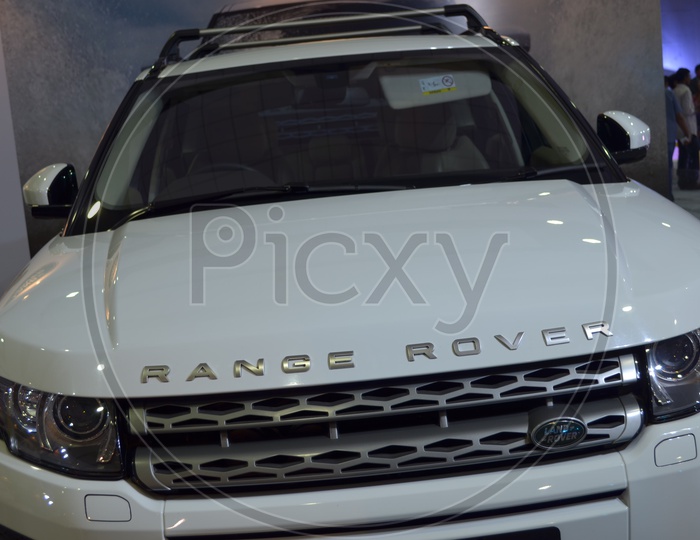 Image of Range Rover SWB Vouge At Hyderabad International Auto Show at ...