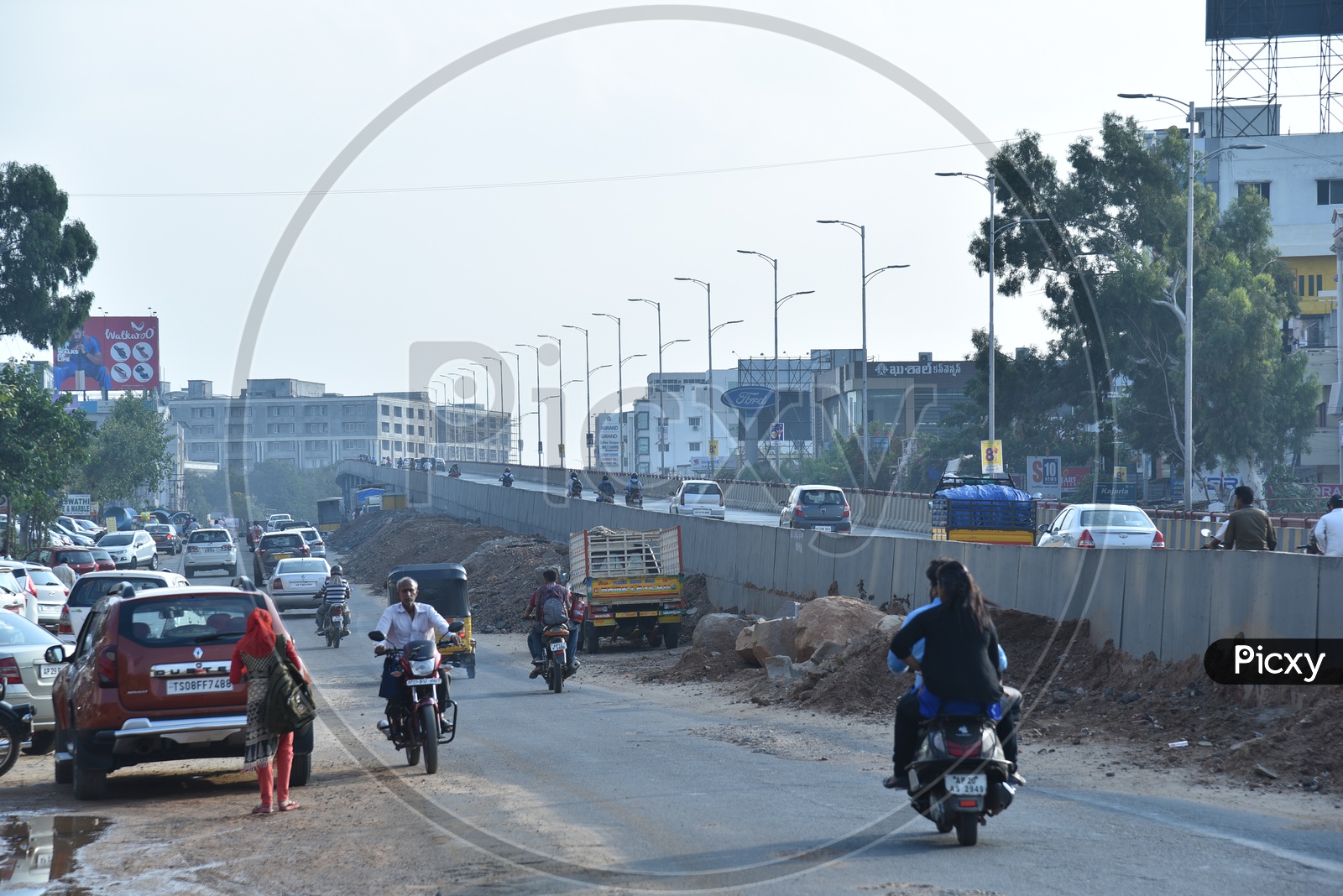 Image of New Flyover from nagole to LB Nagar-VI786350-Picxy