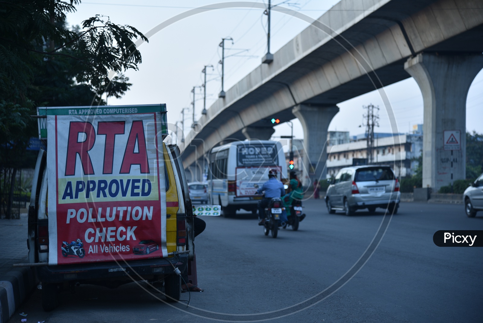 Image of Pollution Check Vehicle-UX349704-Picxy