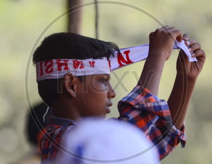 Image of Children participate in games conducted during National Child ...