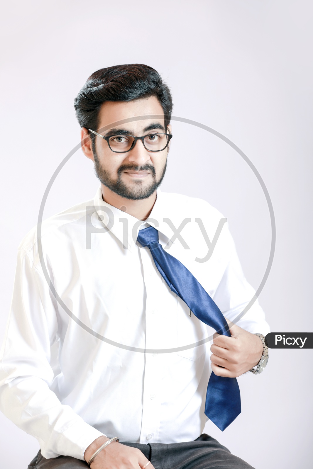 Image of Indian Man on Spectacles-SL600531-Picxy
