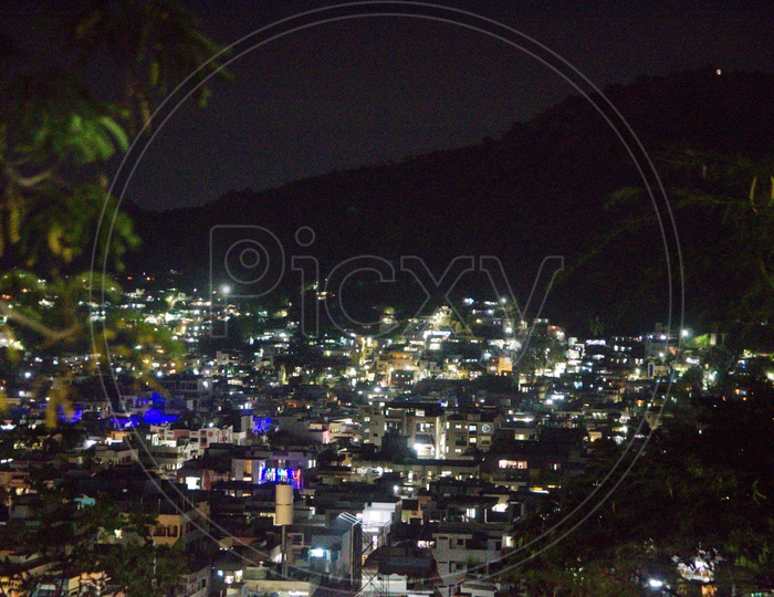 Image of Hill top houses, Vijayawada, One town-YU134525-Picxy