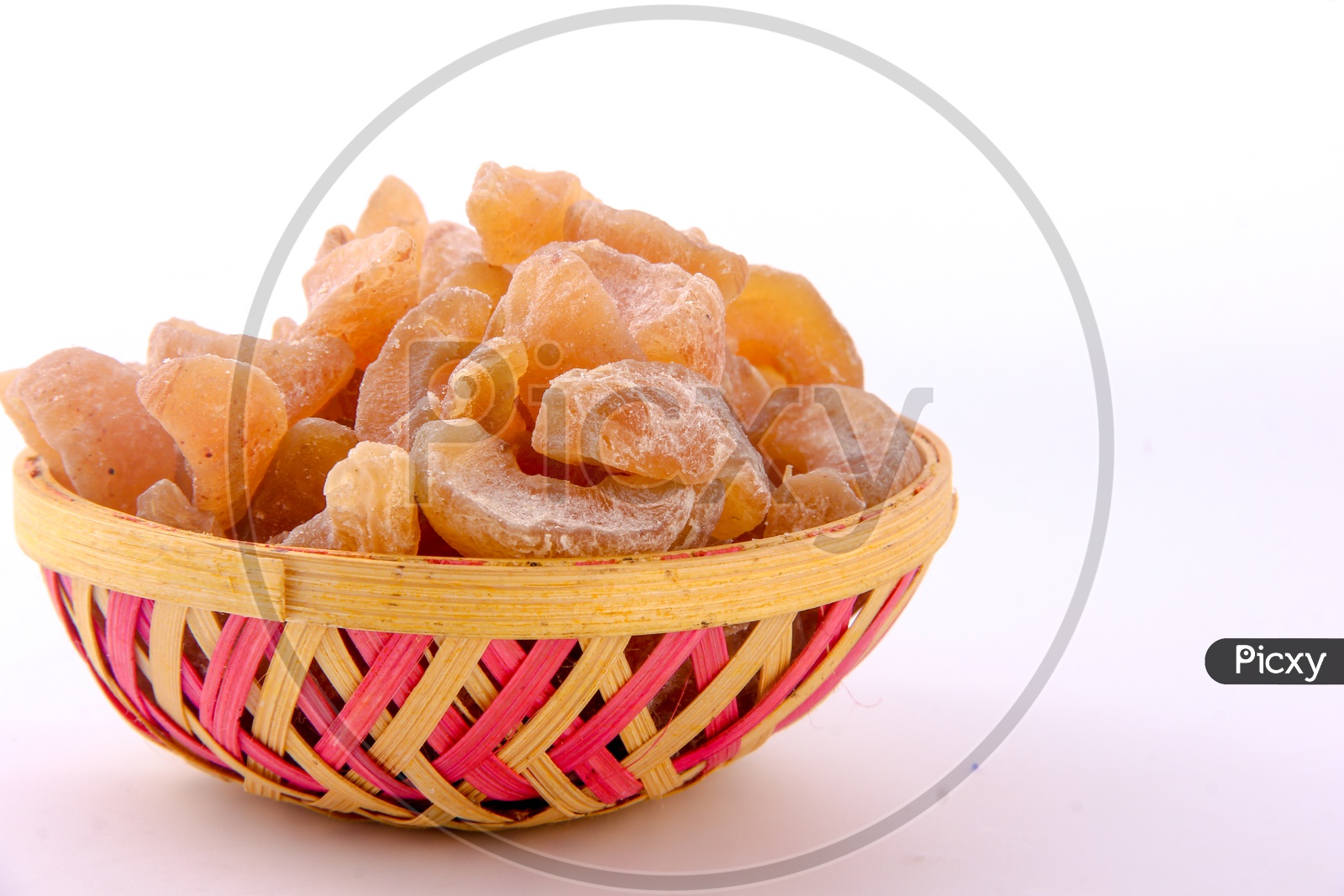 Image of Dry Gooseberry in a Bowl on an Isolated White Background ...
