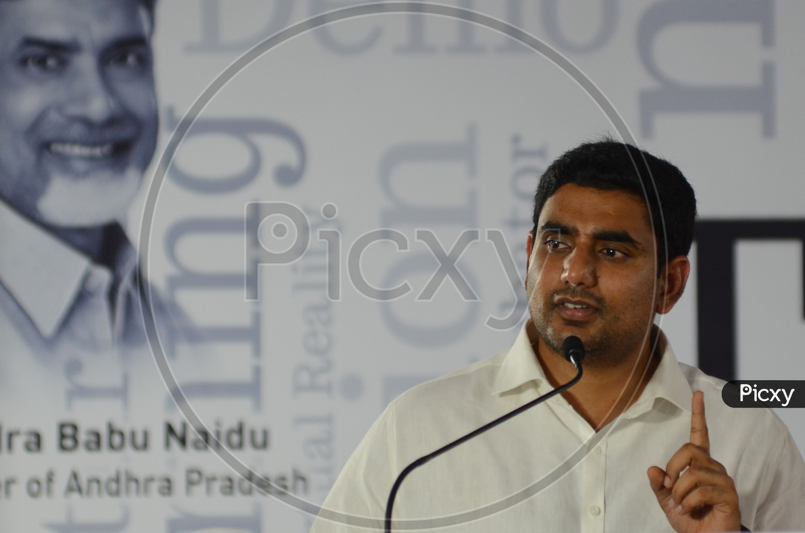 Image of IT Minister Nara Lokesh at Sedibus launching ceremony-NB917810 ...