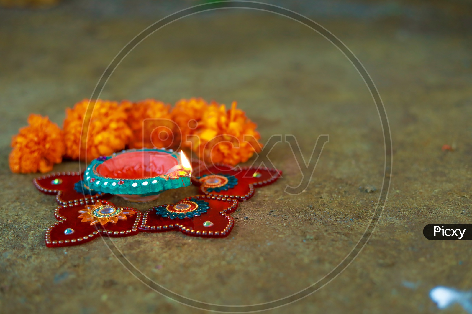 Image of Indian Festival Diwali, Diwali Lamp, Deepavali Diyas-VP628091 ...