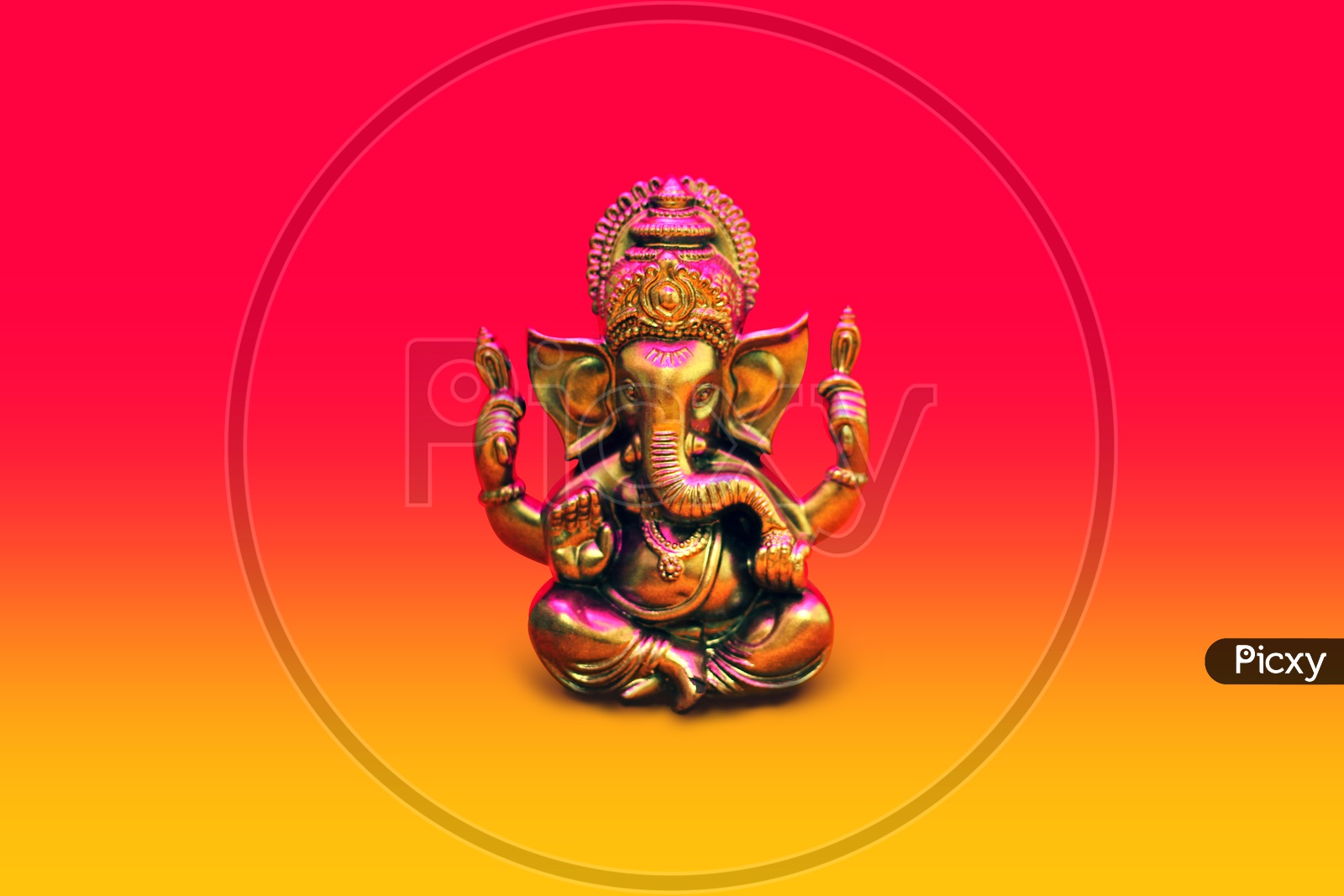 Image of Lord Ganesha or Ganapati, Vinayaka, Pillaiyar and Binayak ...