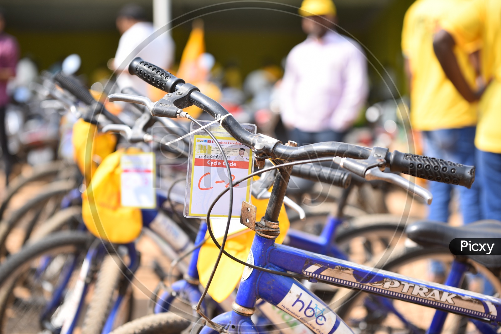 Image of Cycles at CBN Army Cycle Rally in Hyderabad As A Part of ...