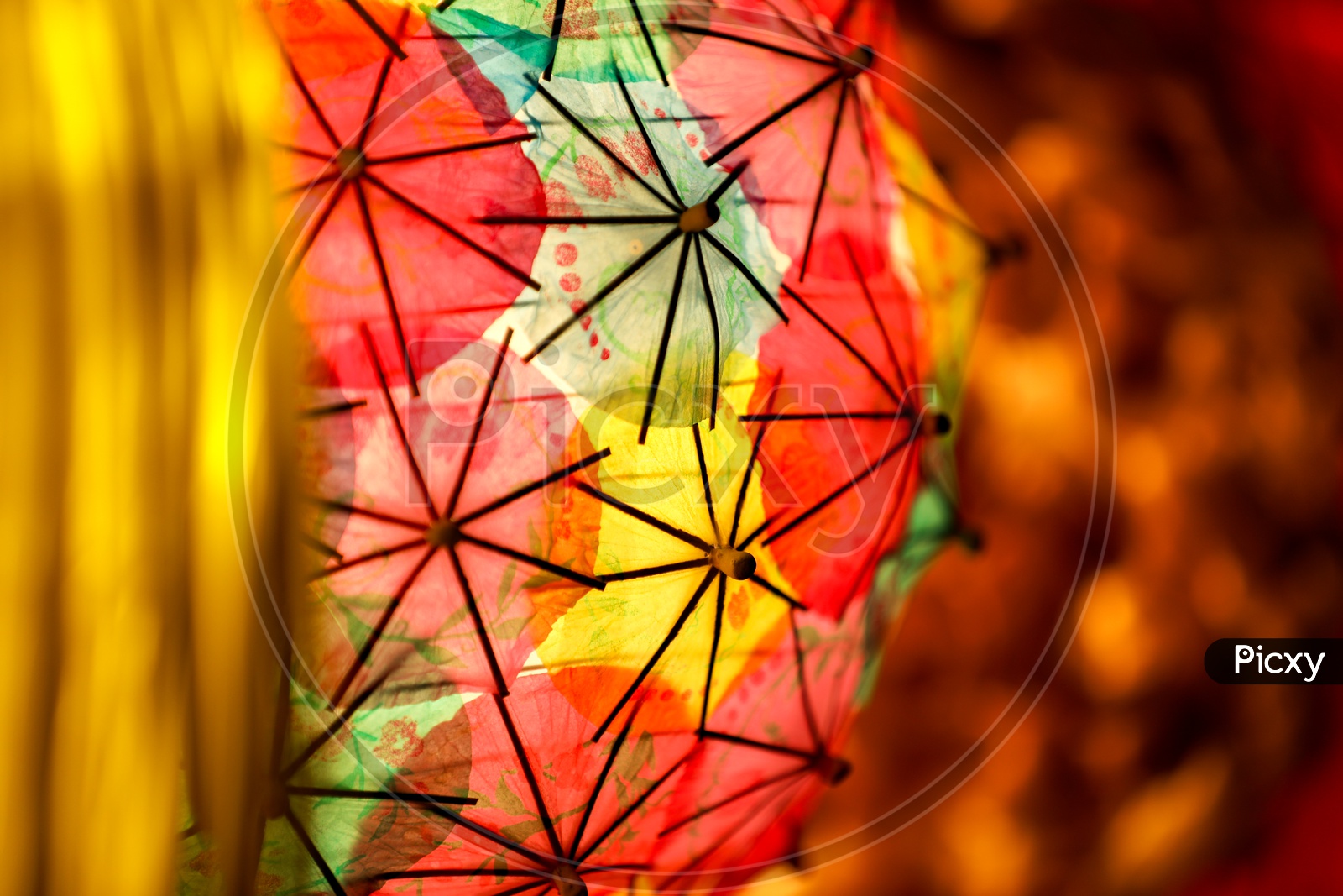 Image of Indian Festival Diwali, Colorful Lanterns, Deepavali ...