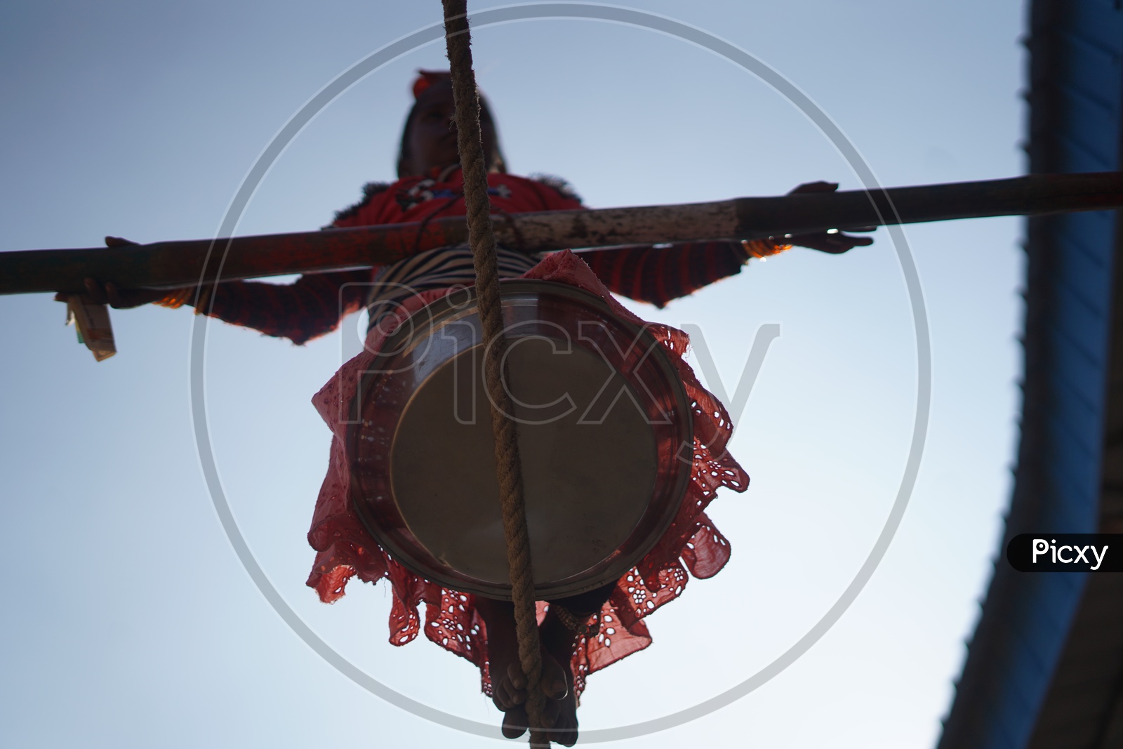 Image of The Contortionist Society Girl Performing Circus on Indian ...