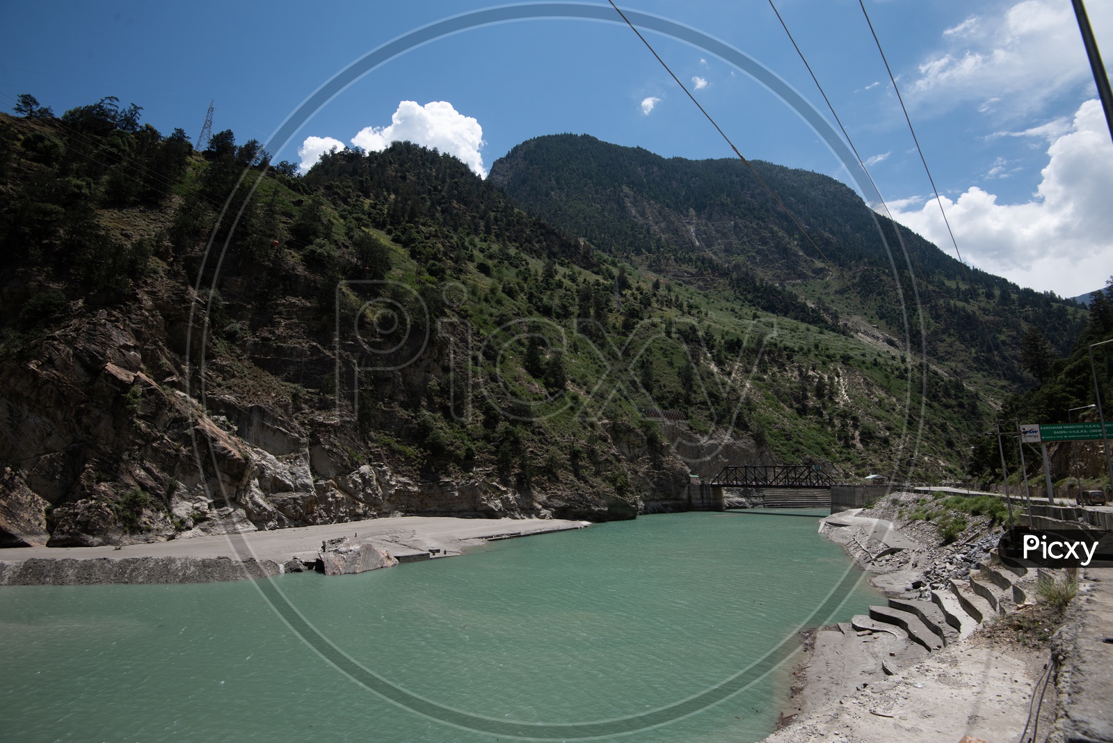 Image of Baspa River and Mountains-SM725410-Picxy
