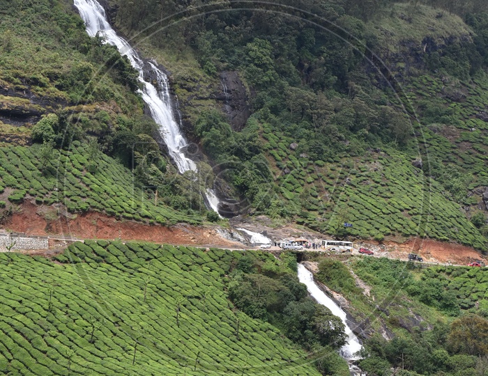 Image of Waterfalls in Munnar-YK092705-Picxy