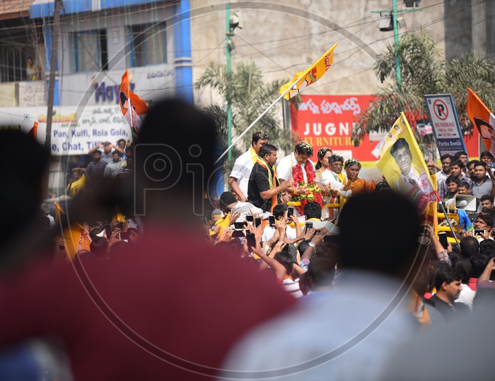 Image of Nandamuri BalaKrishna TDP MLA Hindupur and Bhavyas Anand ...