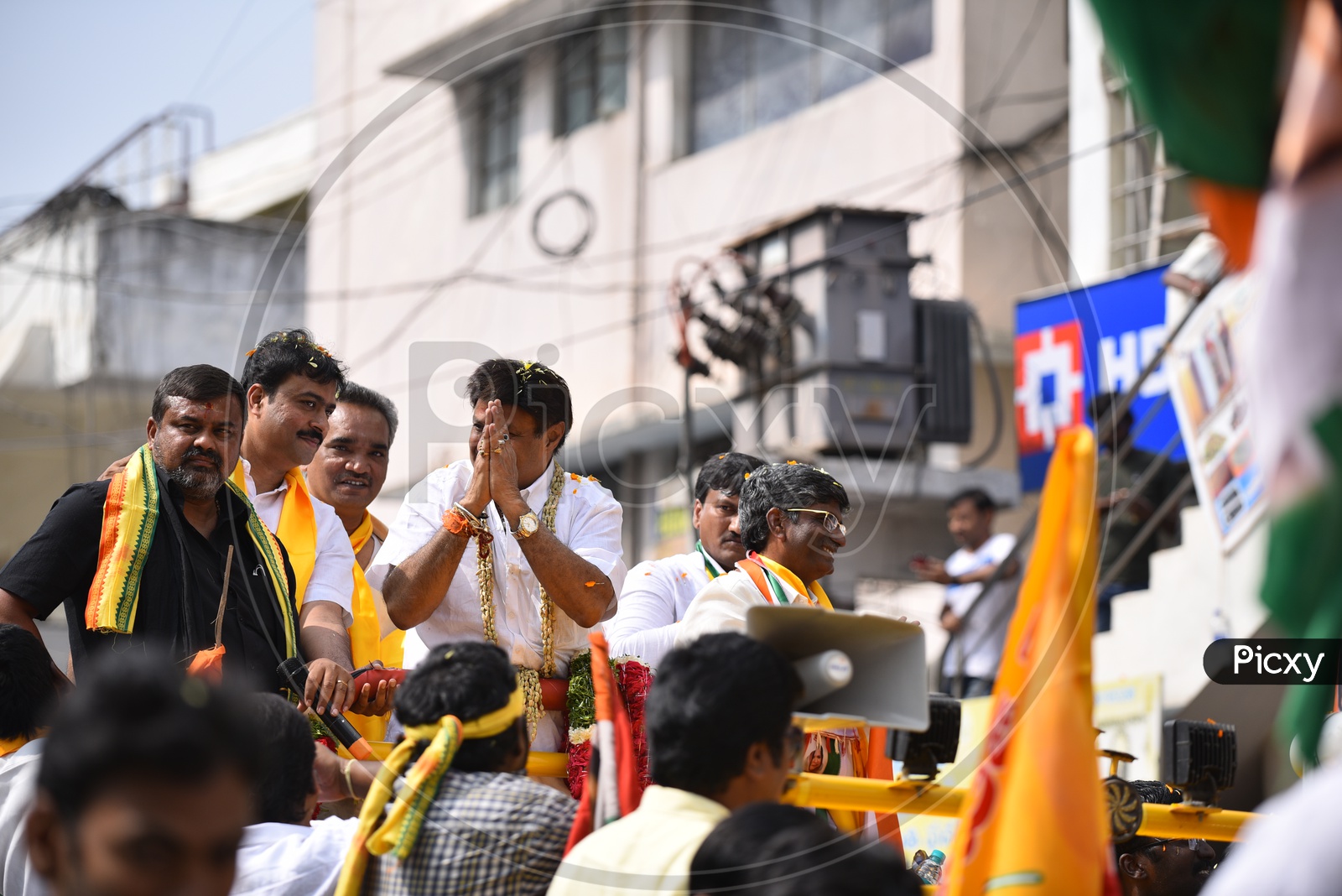 Image of Nandamuri BalaKrishna TDP MLA Hindupur and Bhavyas Anand Prasad Telangana TDP MLA ...