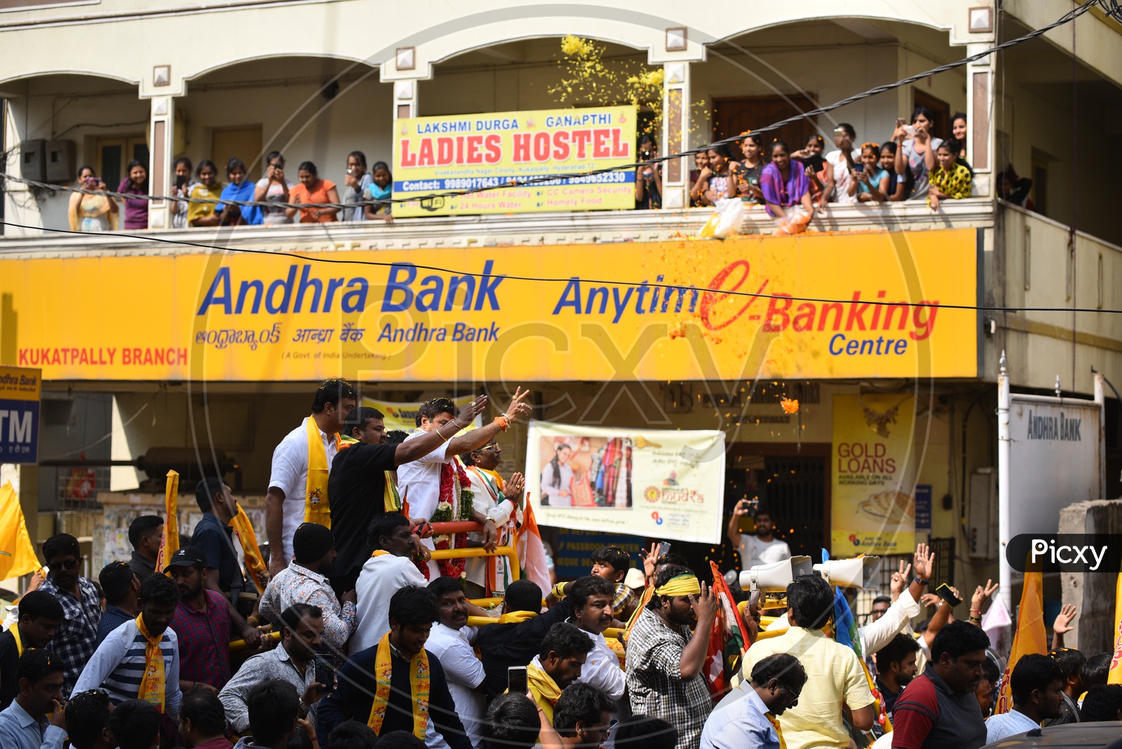 Image of Nandamuri BalaKrishna TDP MLA Hindupur and Bhavyas Anand Prasad Telangana TDP MLA ...