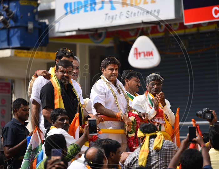 Image of Nandamuri BalaKrishna TDP MLA Hindupur and Bhavyas Anand ...