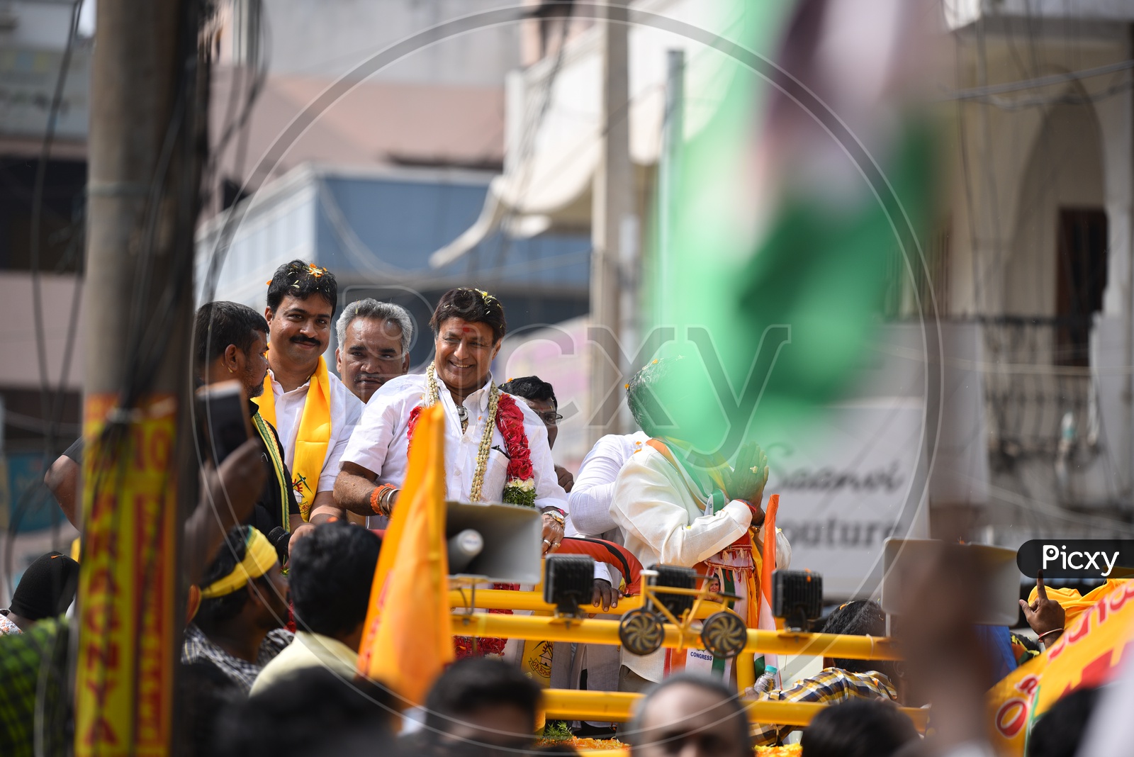 Image of Nandamuri BalaKrishna TDP MLA Hindupur and Bhavyas Anand Prasad Telangana TDP MLA ...