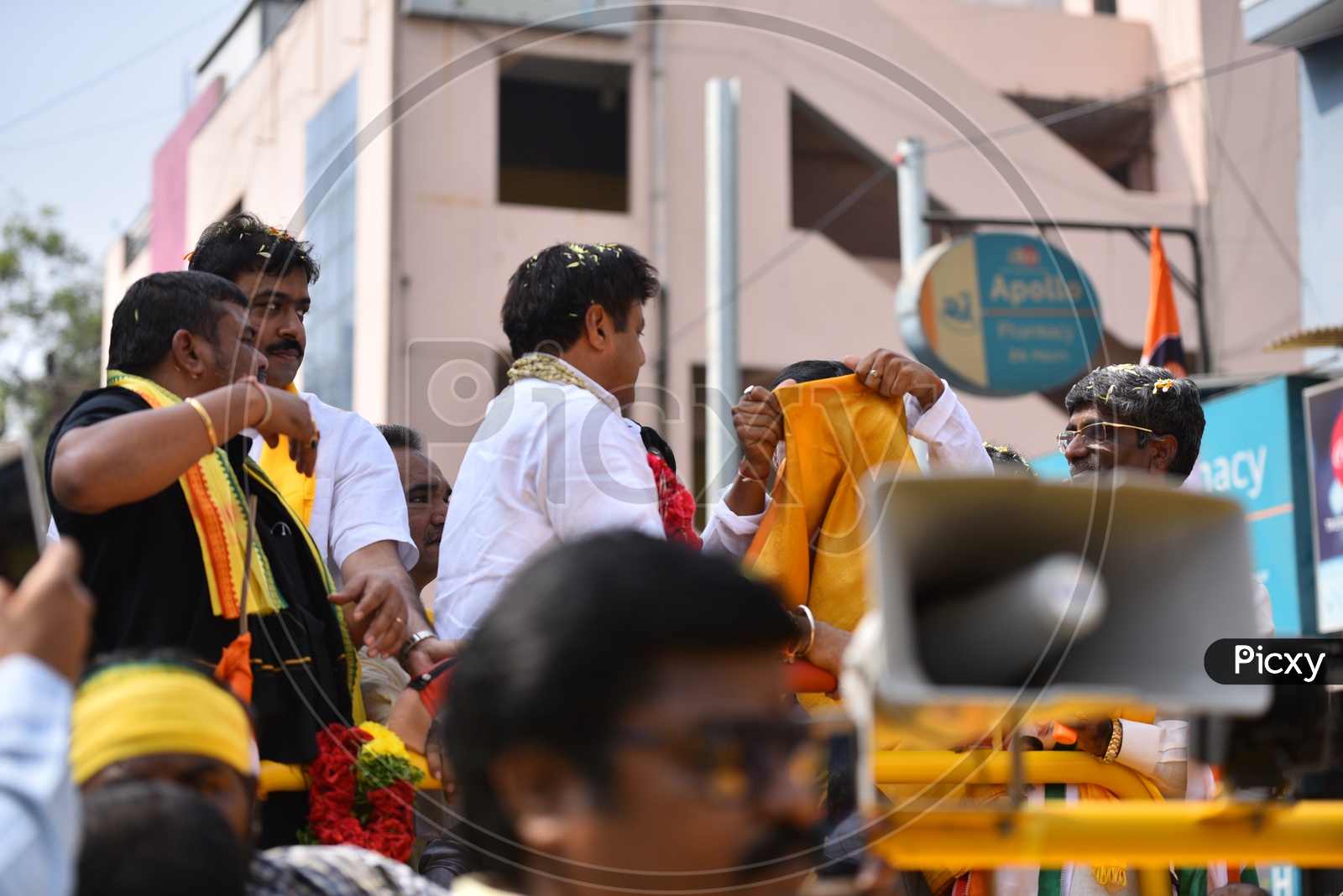 Image of Nandamuri BalaKrishna TDP MLA Hindupur and Bhavyas Anand Prasad Telangana TDP MLA ...