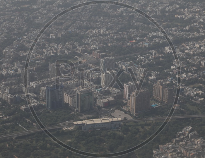 Image of Aerial Views Of New Delhi From Flight-EC063531-Picxy