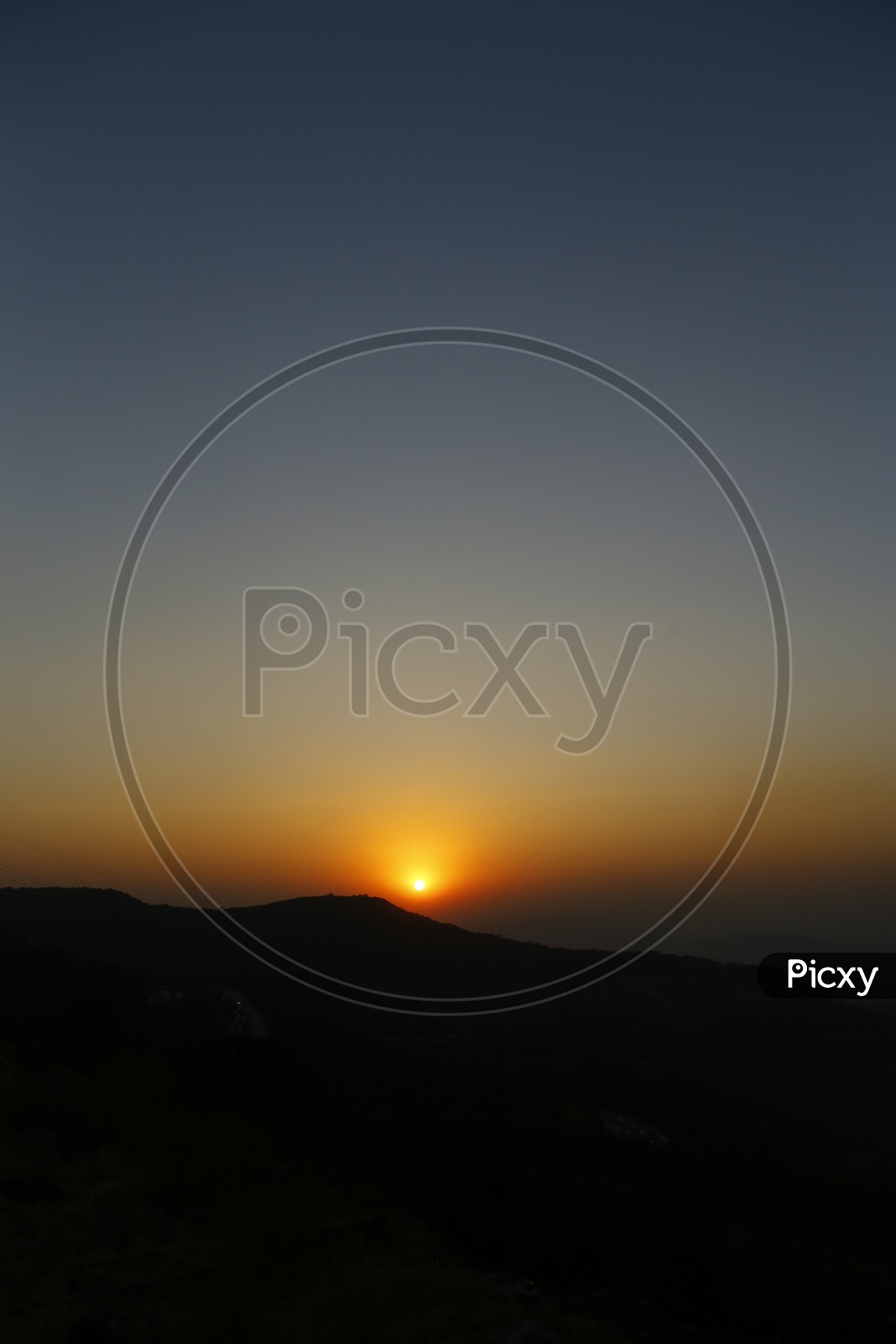 Image of Beautiful sunrise point at Lonavala, Maharashtra, India ...