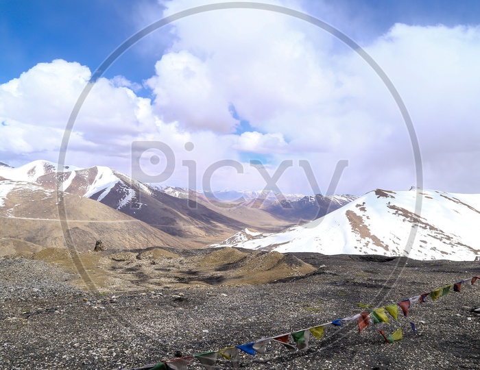 Image of Prayer Flags, Leh to Manali Highway-MV186137-Picxy