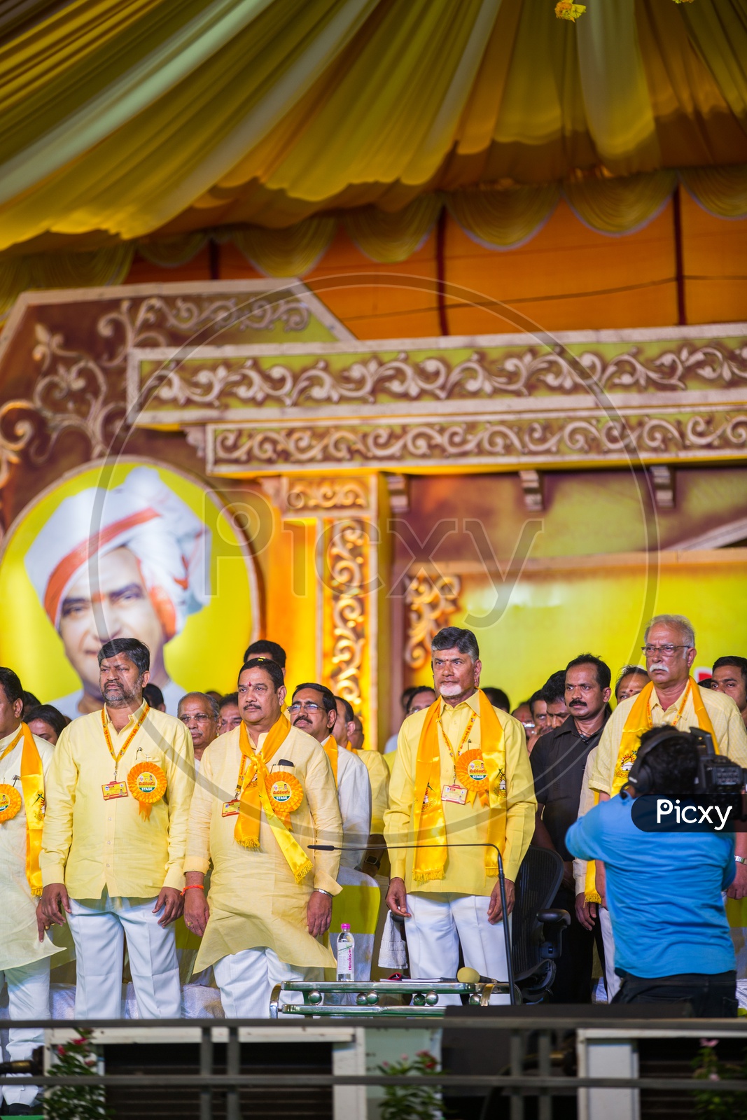 Image of TDP Party Supporters/Followers at Mahanadu,2018.-MT131389-Picxy