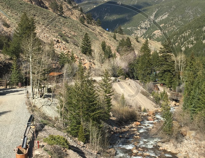 Image of Views of Gold and Silver Mine Hills Georgetown Loop Railroad ...