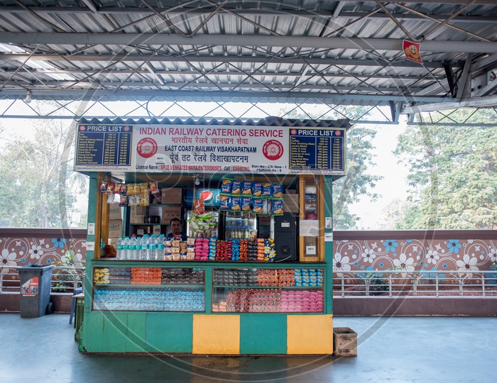 Image of shops in railway station-AS467450-Picxy
