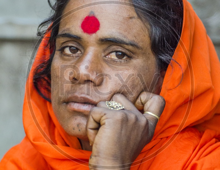Image of Lady Sadhu at Jhalrapatan-SB655801-Picxy