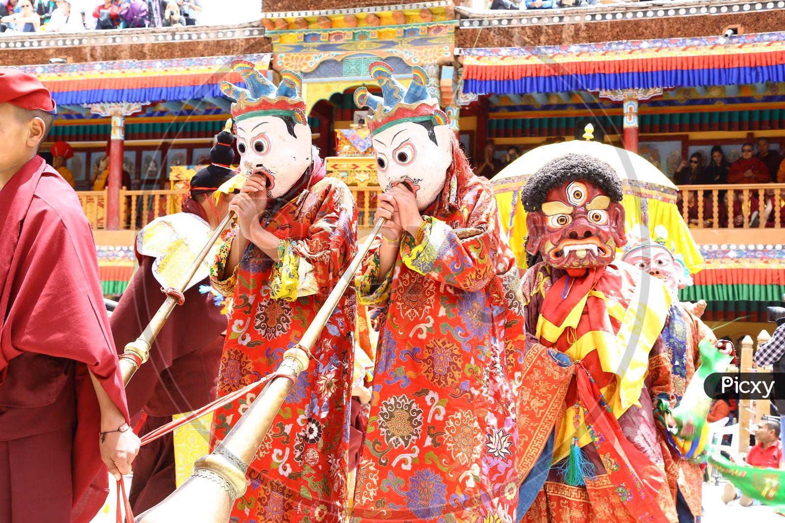 Image of Masked Dances, Hemis Gompa Festival-MC287019-Picxy