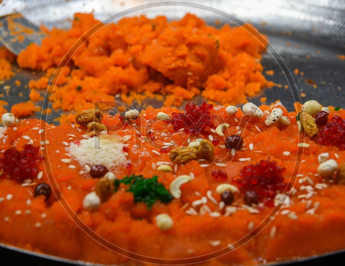 Image of Dry Fruit Seera / Indian Sweet Dish-EK936685-Picxy