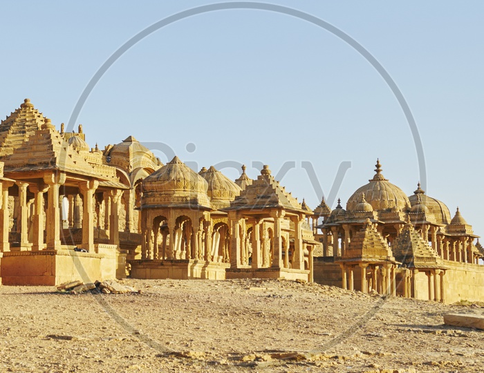 Image of Beautiful Sunset at Bada Bagh-XY158533-Picxy