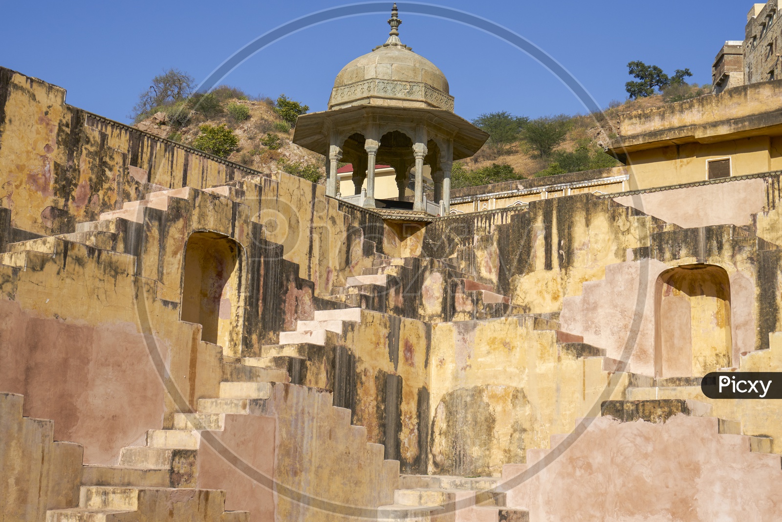 Image of Step Wells of Amer Fort-WJ283179-Picxy