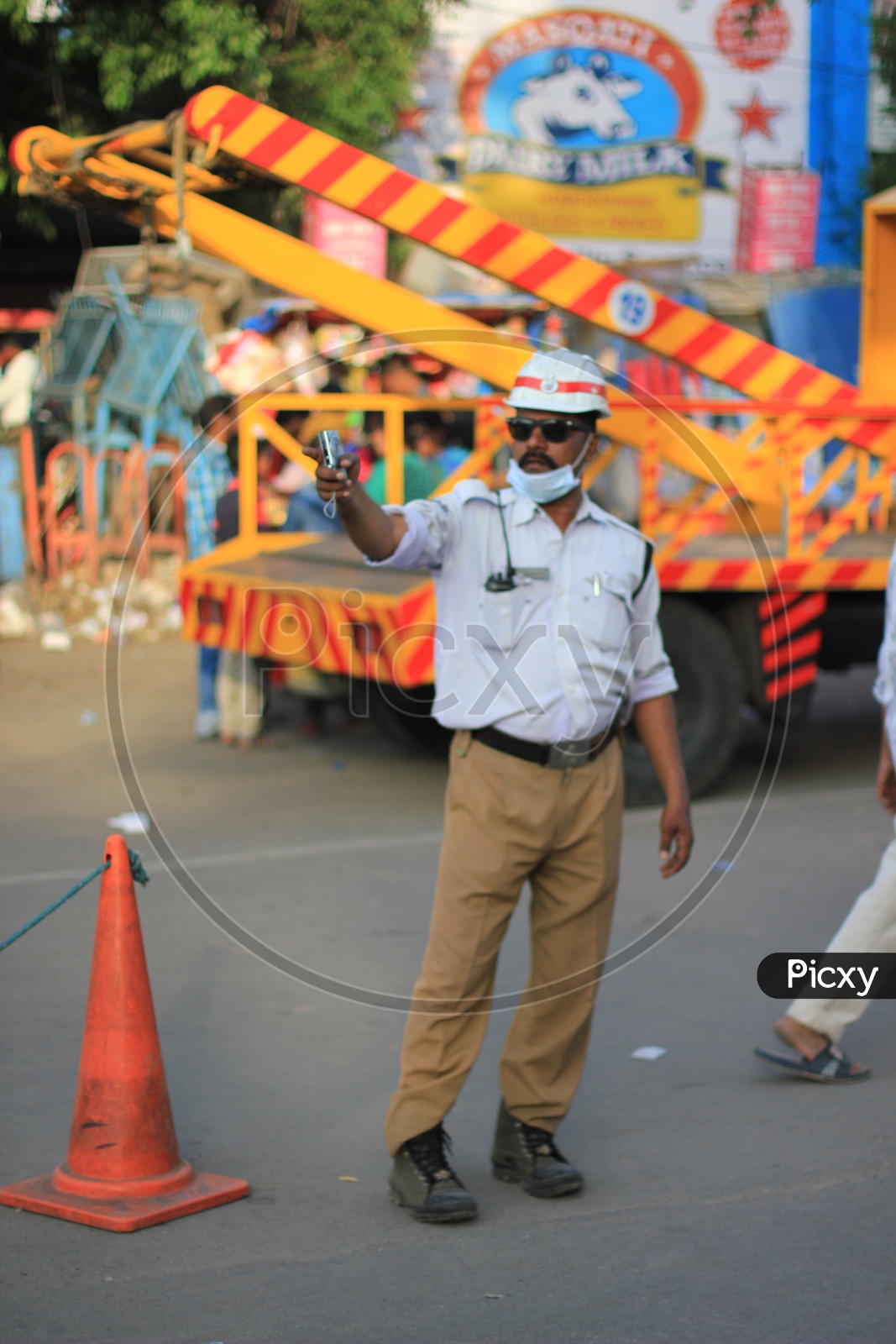 Image of Traffic Police at Duty-TB362787-Picxy