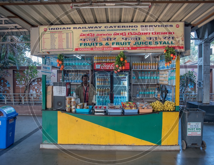 Image of shops in railway station-AS467450-Picxy