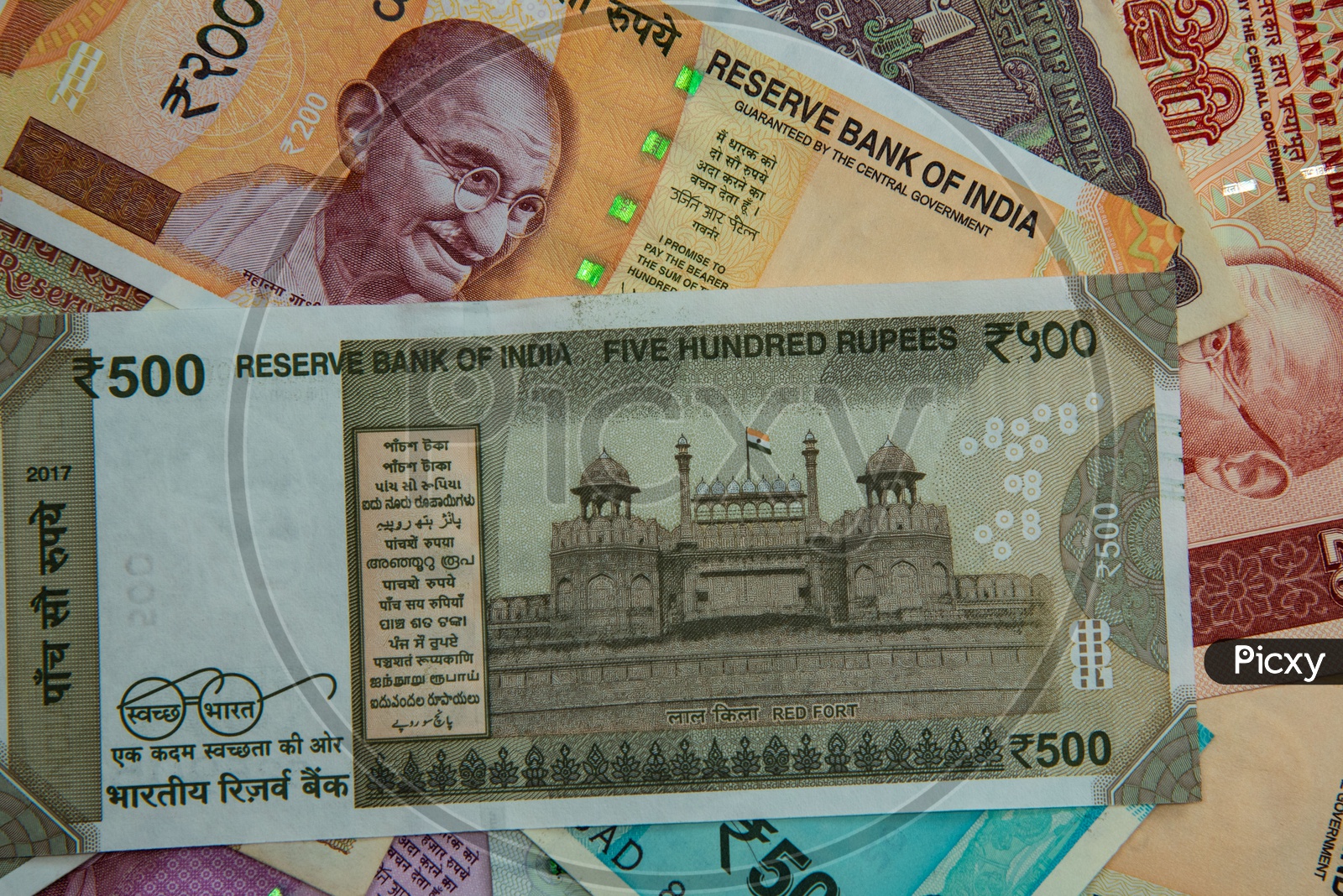 Image of Indian Currency Notes-II940749-Picxy